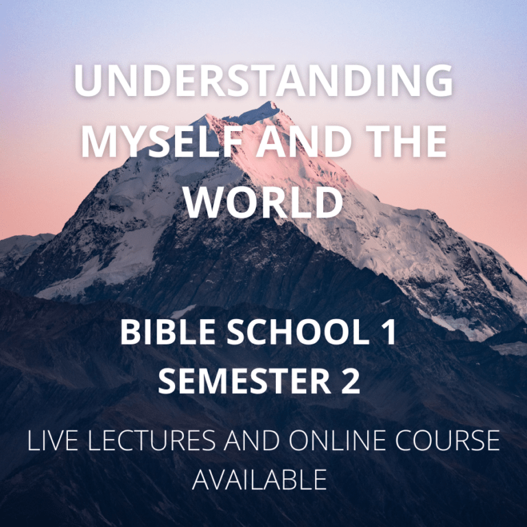 Bible School 1 Semester 2 + – Shofar Courses